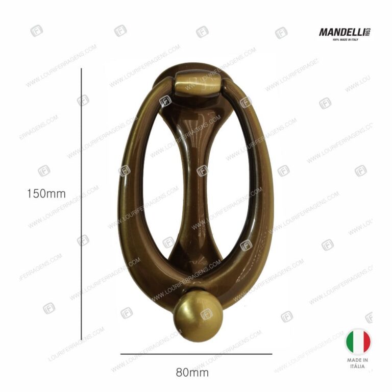 Batente Porta Estilo Clássico 103 Latão Bronze - Louriferragens